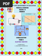 Grade 12 Electric Circuits Notes Summarized | PDF | Electrical ...