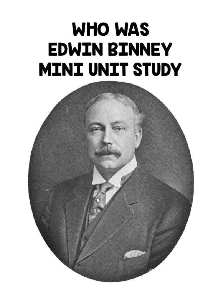 Edwin Binney The Crayon Man Unit Study | PDF