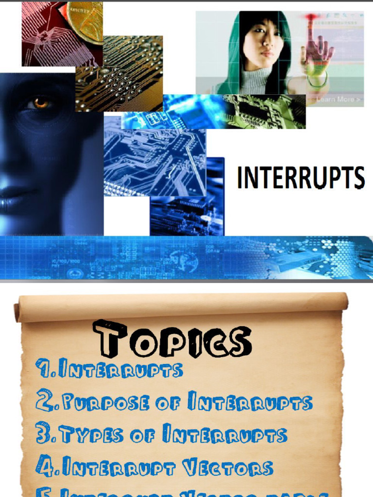 Unit 2 Part I Interrupts | PDF | Central Processing Unit | Computer Keyboard