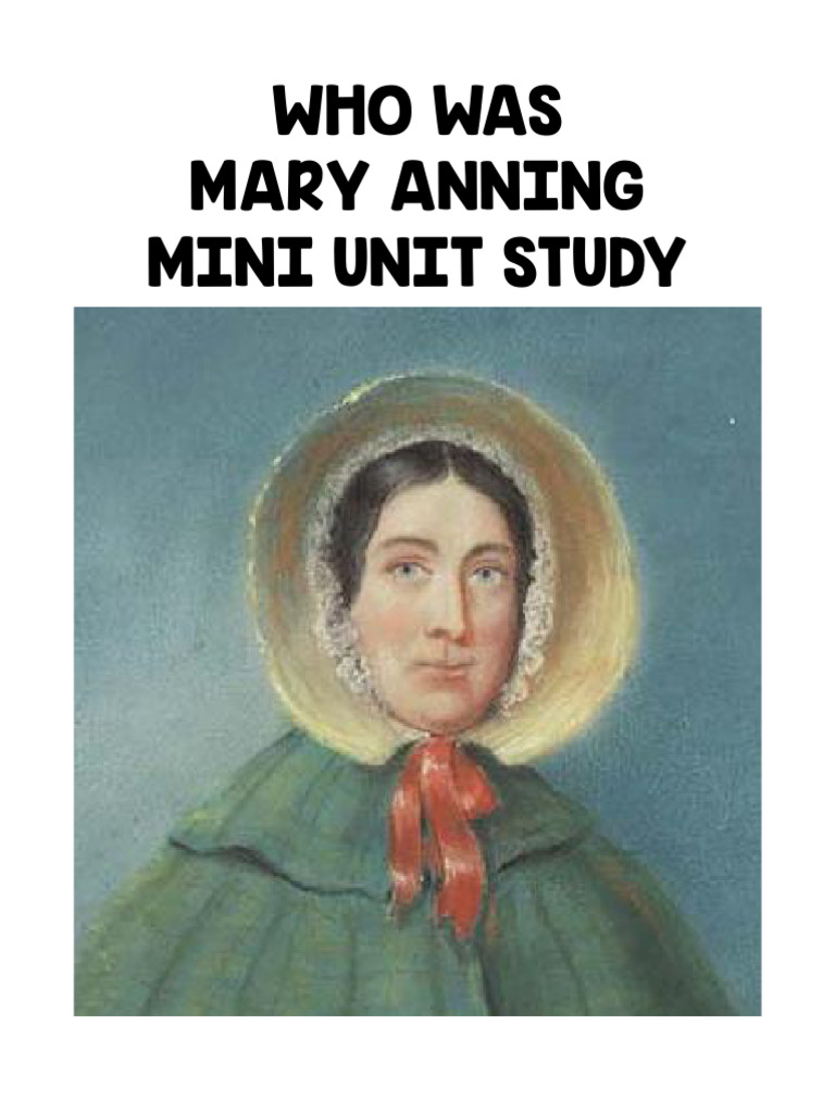 Mary Anning Unit Study | PDF | Evolutionary Biology | Paleontology