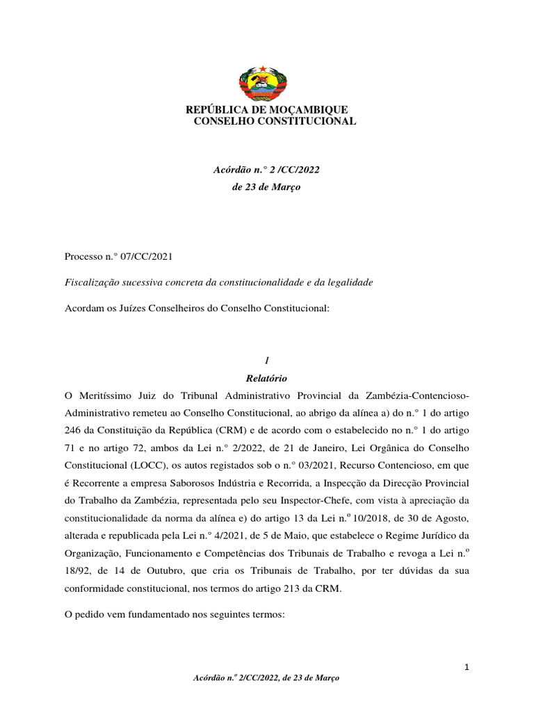 Acordao 2-CC - 2022 | PDF