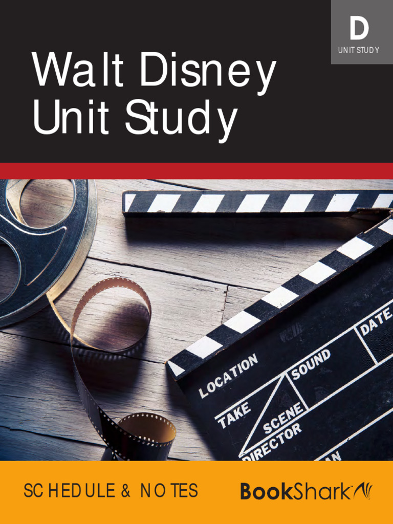 Disney Unit Study | PDF | Walt Disney | Animation
