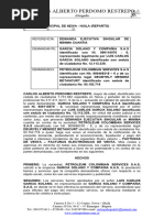 Poder Especial - Proceso Ejecutivo | PDF