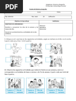 Prueba de Los Días y Meses Del Año | PDF