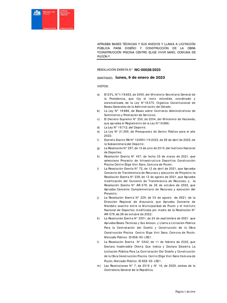 REX 28 2023 Anexo Complementario | PDF | Chile | Enchufes y tomas de ...