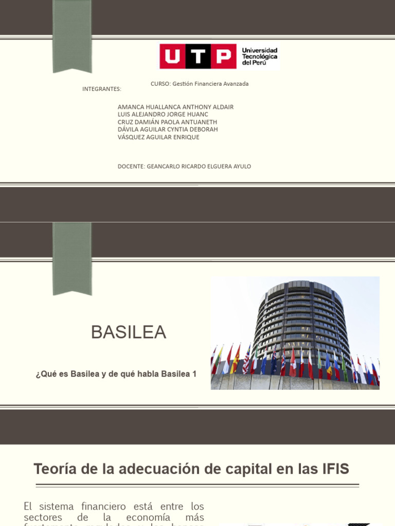 S10 Basilea | PDF | Basilea Ii | Bancos