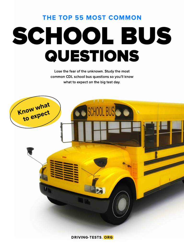 CDL School Bus e Book | PDF