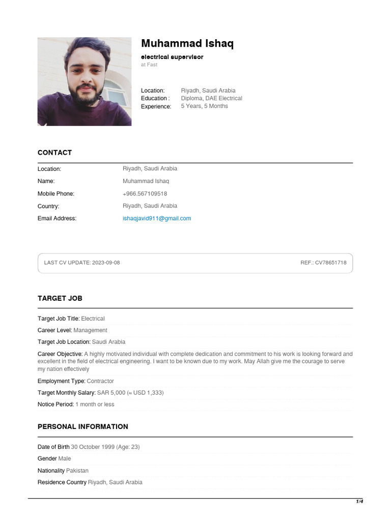 Muhammad Ishaq | PDF