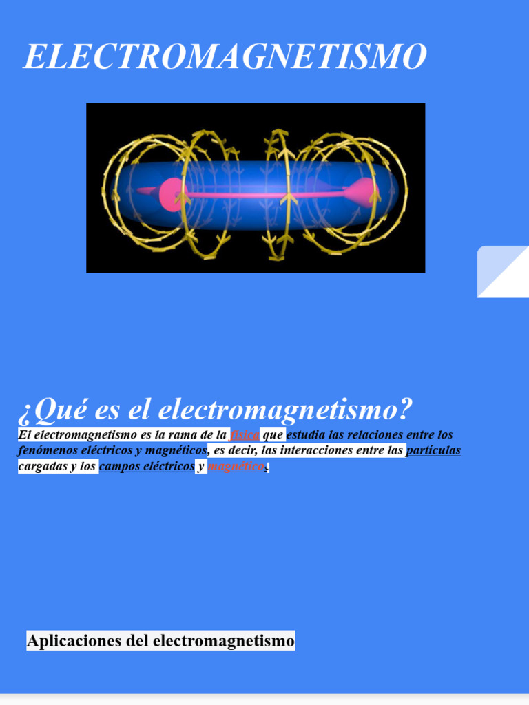 Electromagnetismo | PDF | Electricidad | Ingenieria Eléctrica