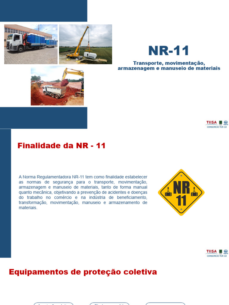 Treinamento NR-11 | PDF