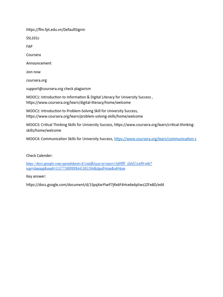SSL101c MOOC Course Overview | PDF