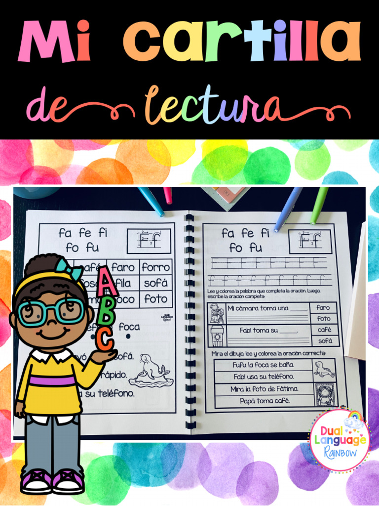 Cartilla de Lectura Fonetica Infantil | PDF | Lingüística ...