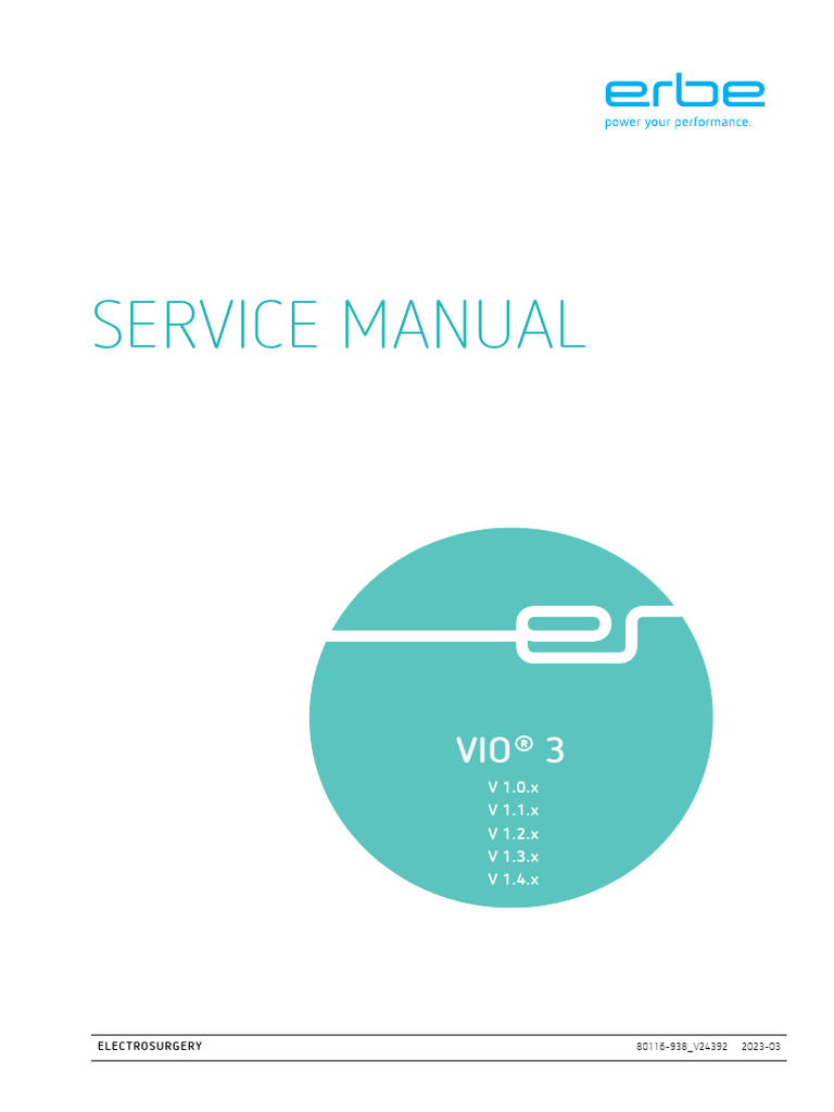 Vio 3 Service | PDF | Electromagnetism | Electric Power