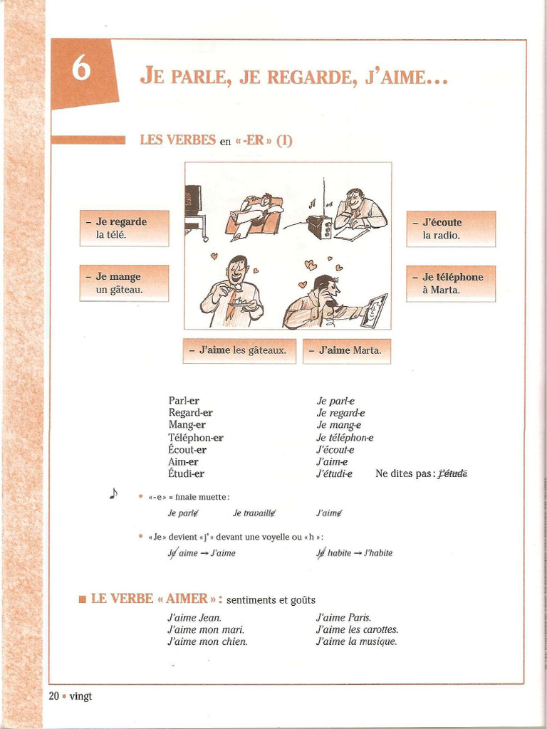 Grammaire Progressive Du Français Débutant - Verbes en Er Complet | PDF