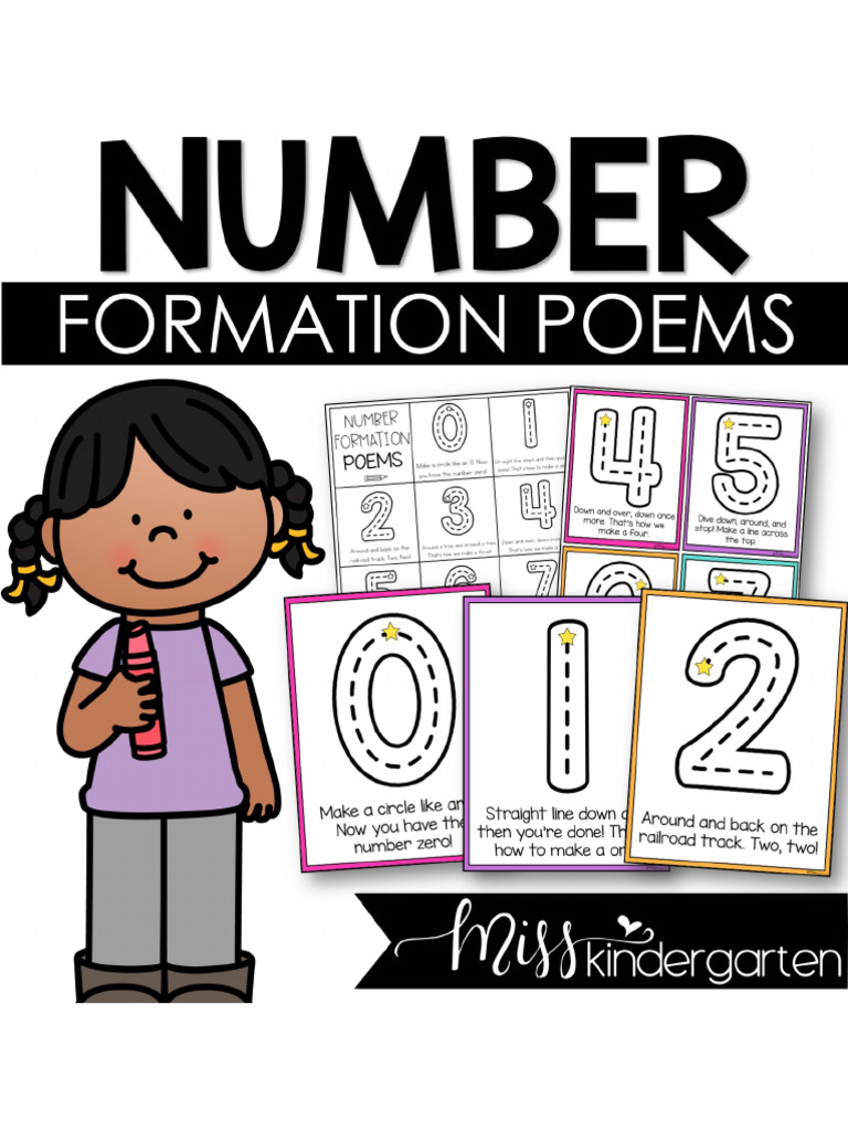 Number Formation Poems and Posters | PDF