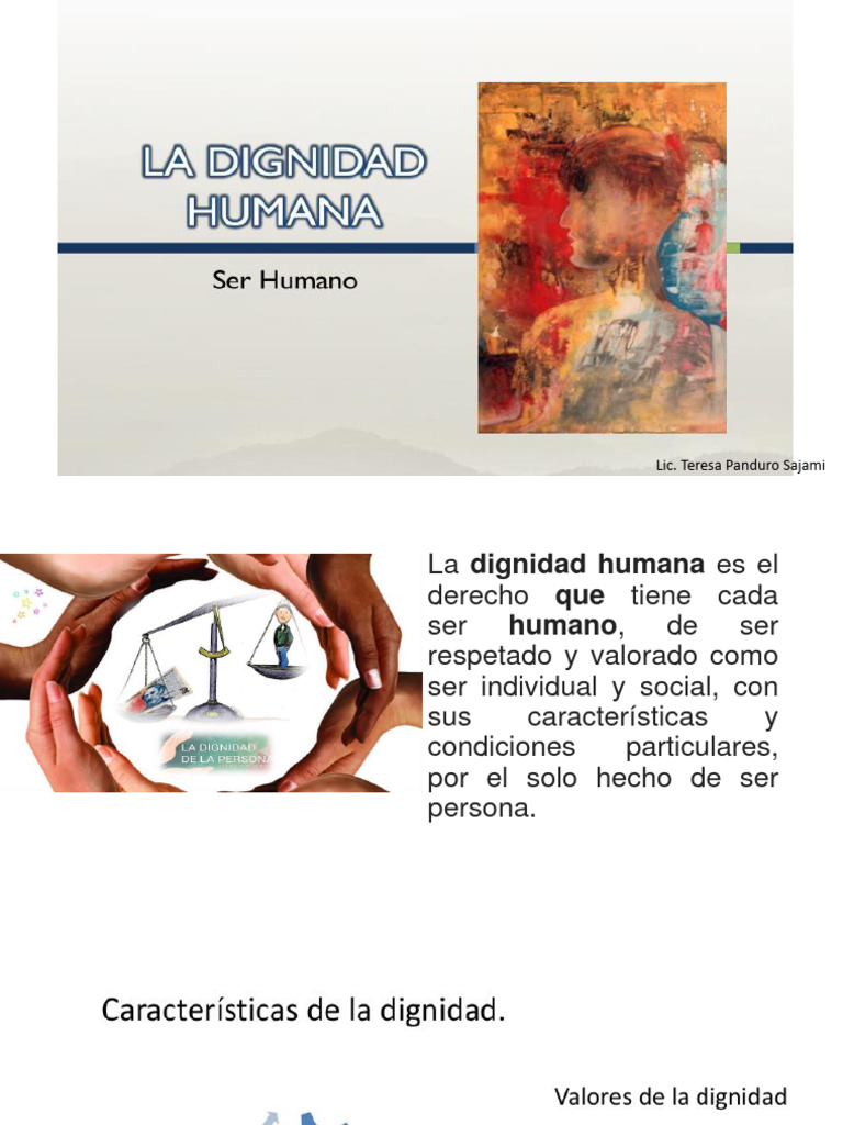La Dignidad Humana | PDF