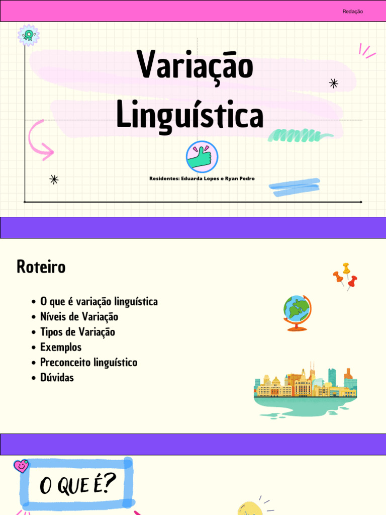 Aula - Variação Linguística | PDF