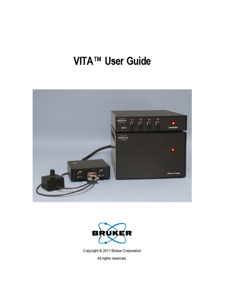 Vita User Manual-D (004-1029-000) | PDF | Atomic Force Microscopy ...