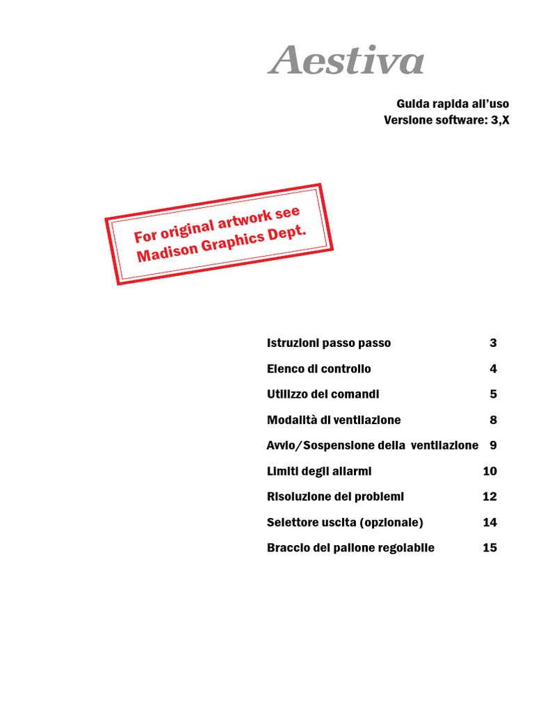 Aestiva Guida Rapida | PDF