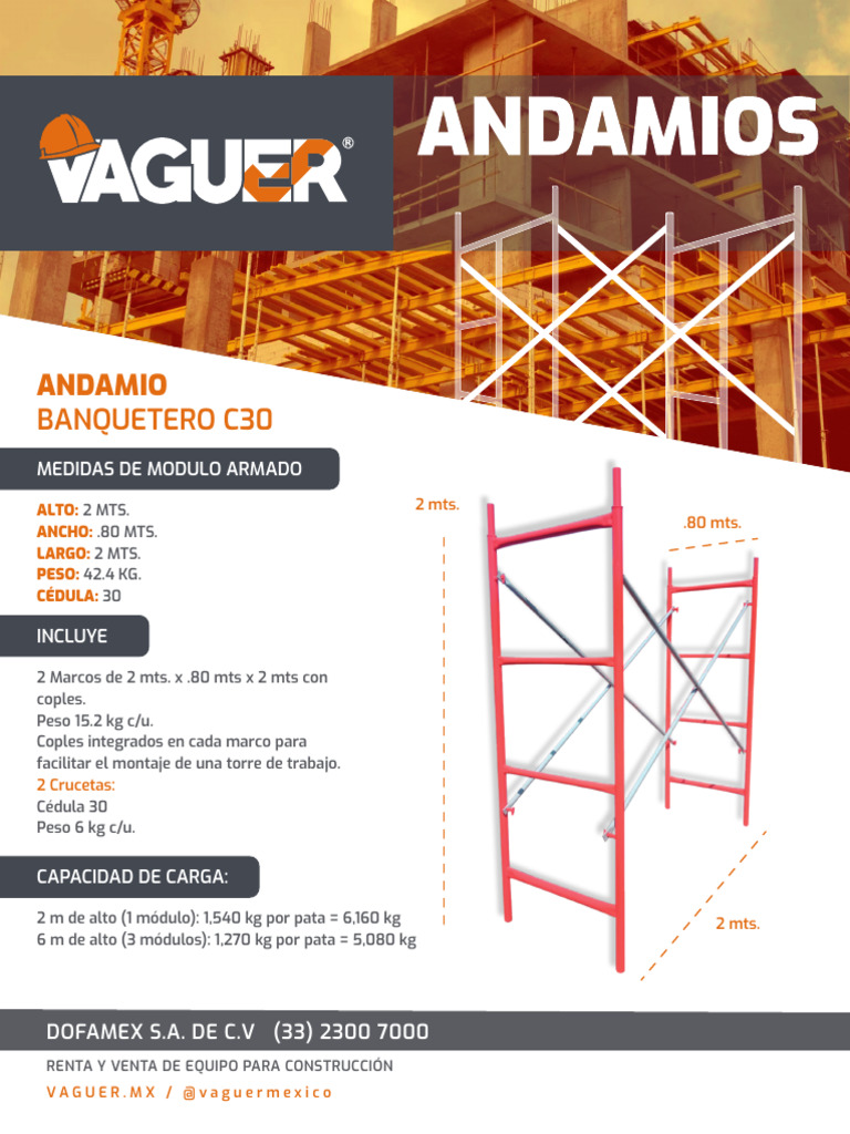 Ficha Tecnica Modulo Banquetero | PDF