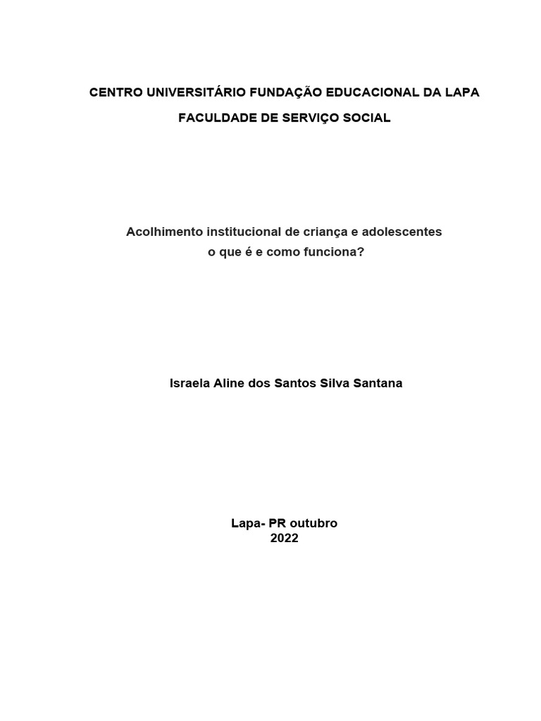 MODELO DE TCC 2023 Revisado | PDF