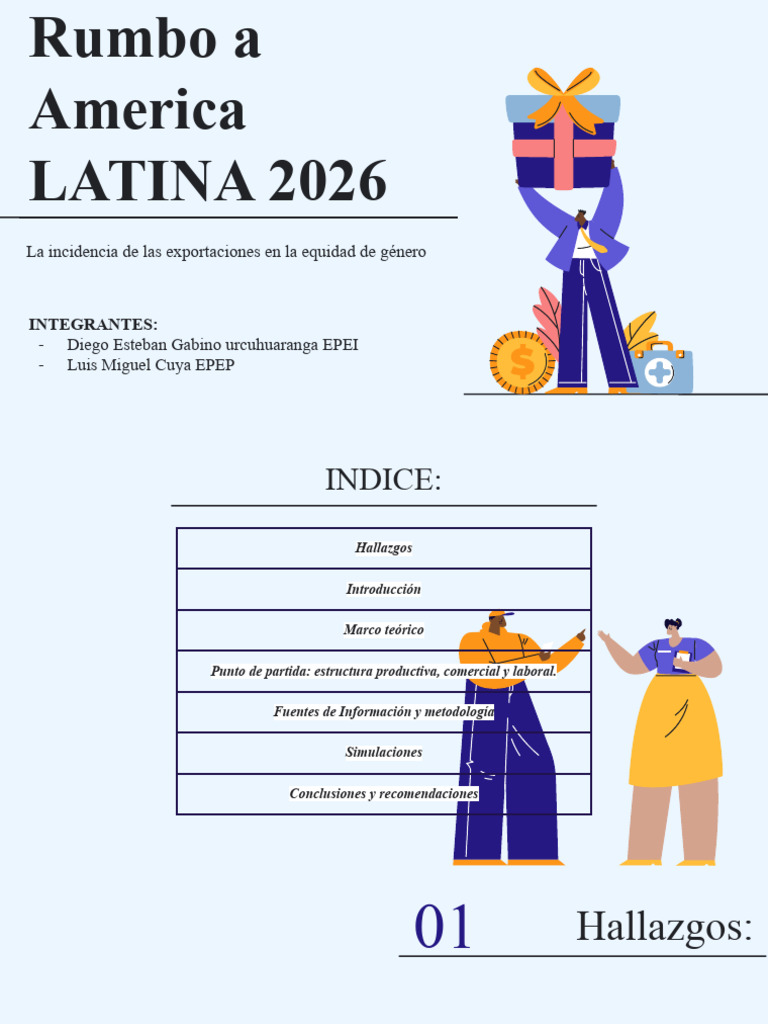Exportaciones y Equidad de Género 2026 | PDF | Ciencias sociales