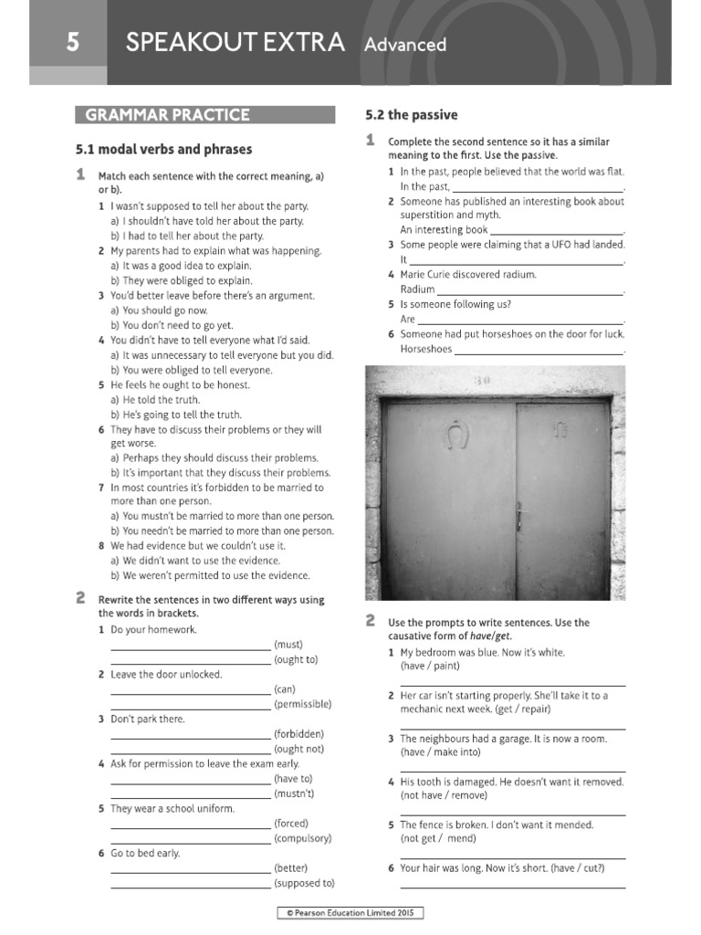 Grammar Unit 5 | PDF