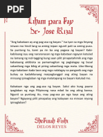 Josefa Rizal Mercado y Alonso Realonda | PDF