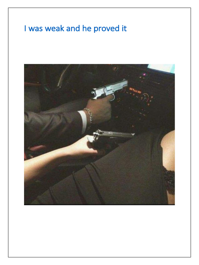 I Was Weak and He Proved It 2 | PDF | Forgiveness