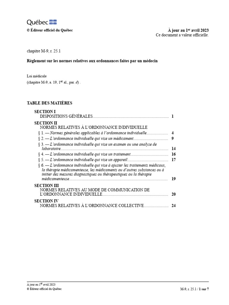 Normes des ordonnances médicales | PDF | Pharmacien | Ordonnance médicale