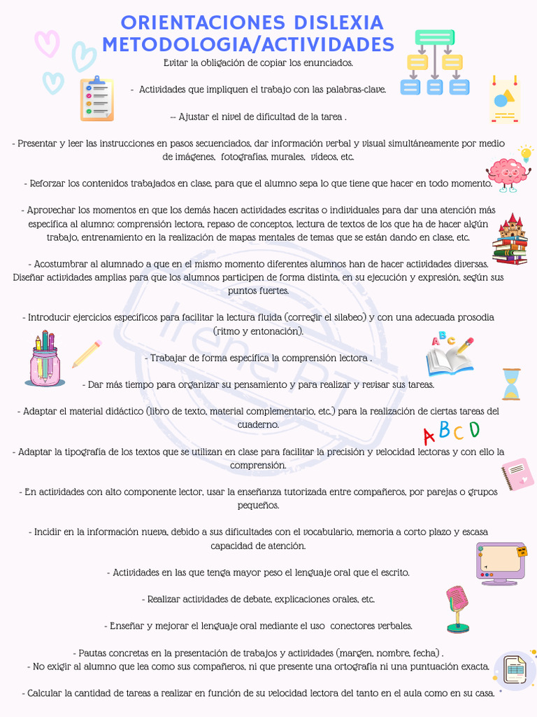 Estrategias para Apoyar a Alumnos con Dislexia | PDF | Comprensión ...