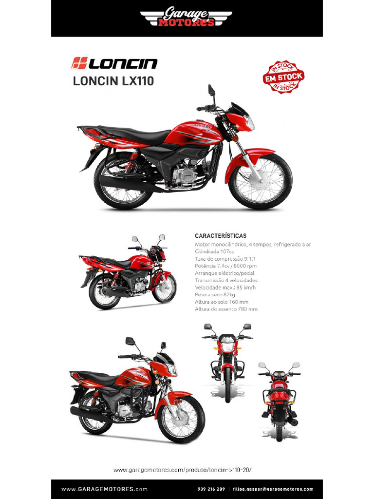 Moto Loncin LX110 | PDF