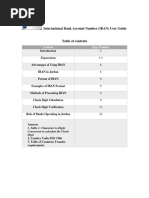 Maintaining IBAN in SAP TIBAN Table | PDF