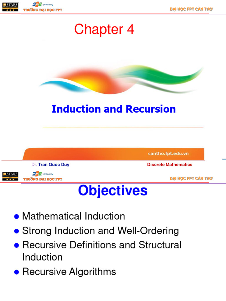 Chapter 4-Induction and Recursion | PDF