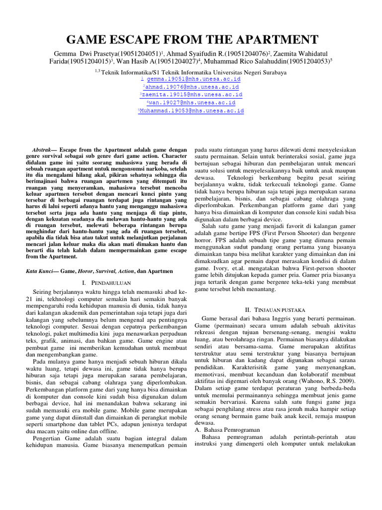 Artikel Game | PDF