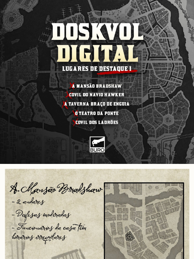 Doskvol Digital - Lugares de Destaque Vol 1 | PDF