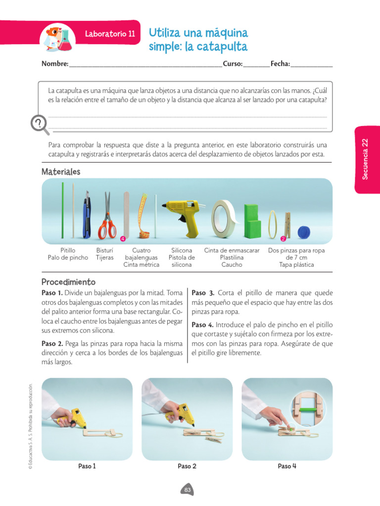 Laboratorio Máquinas Simples | PDF