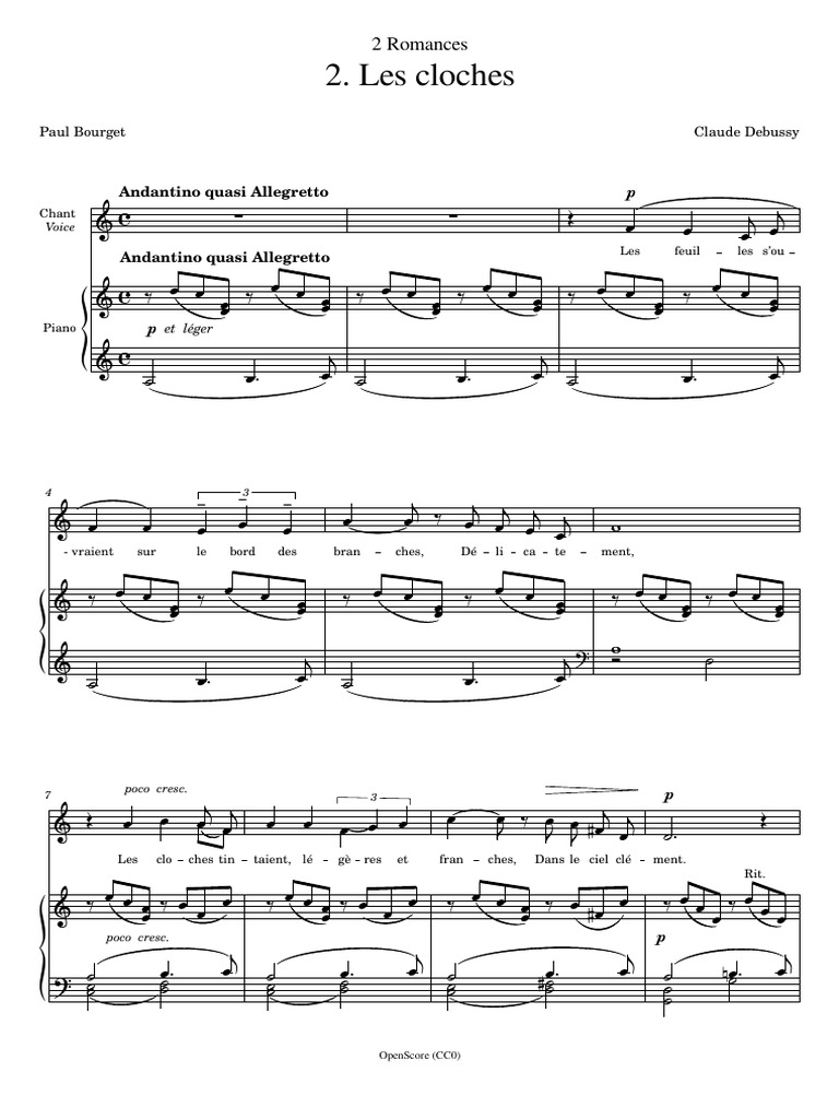 Les Cloches - C Major Scale | PDF