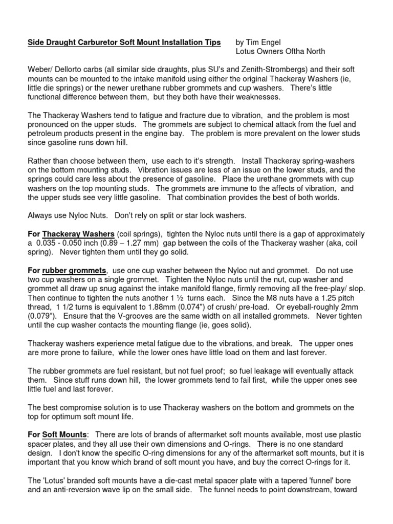 Soft Mount Tips - Tim Engel - 3pg Edit | PDF