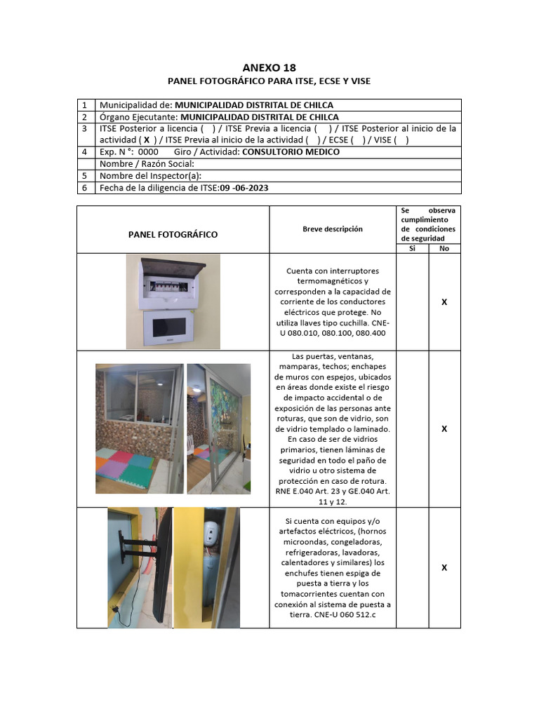 Anexo 18 - Panel Fotografico | PDF