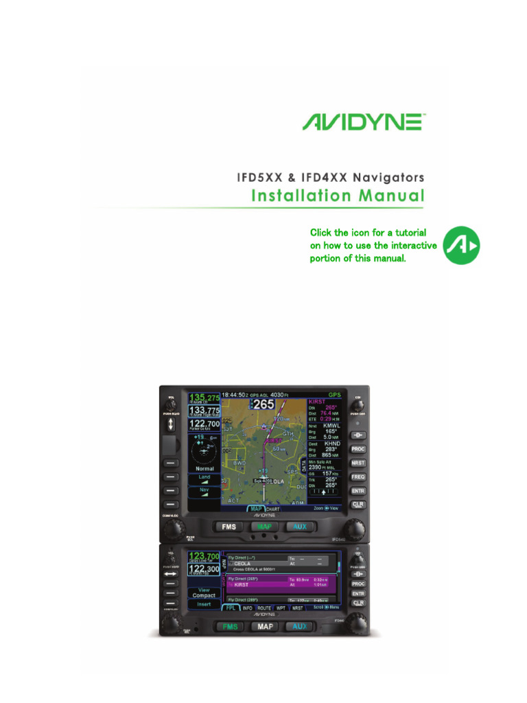 Interactive Install Manual | PDF
