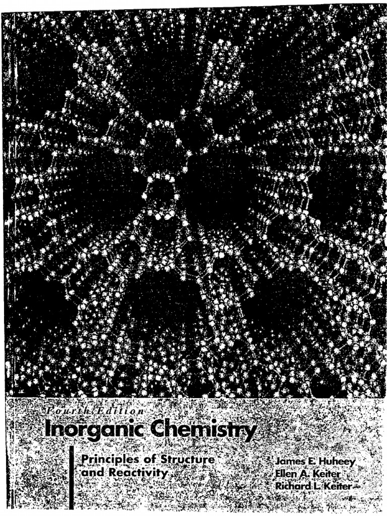 Inorganic Chemistry Principles of Structure and Reactivity 4th Edition ...