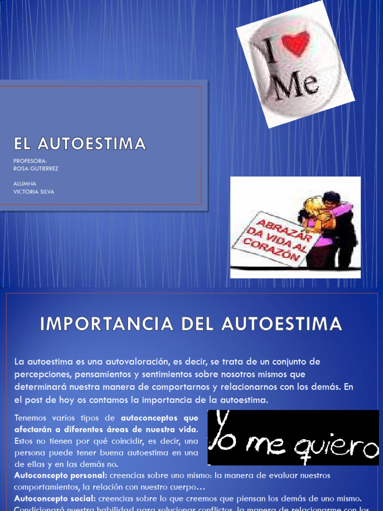 El Autoestima | PDF