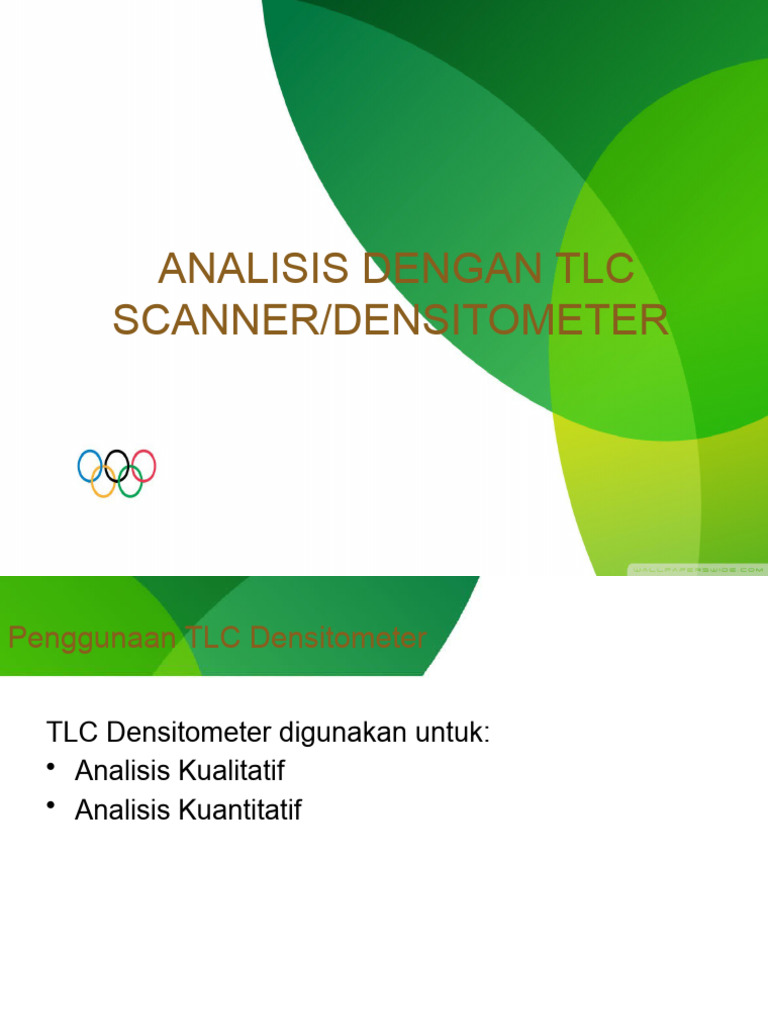 Analisis Dengan TLC Densitometer. | PDF