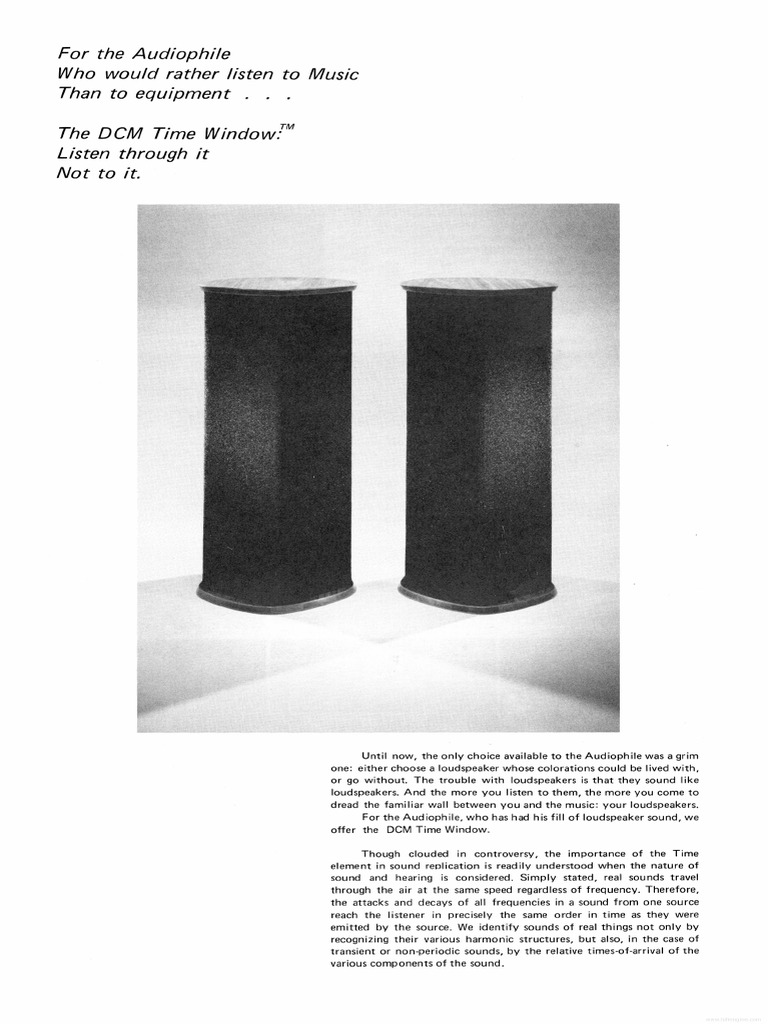 Hfe DCM Time Window Brochure en | PDF