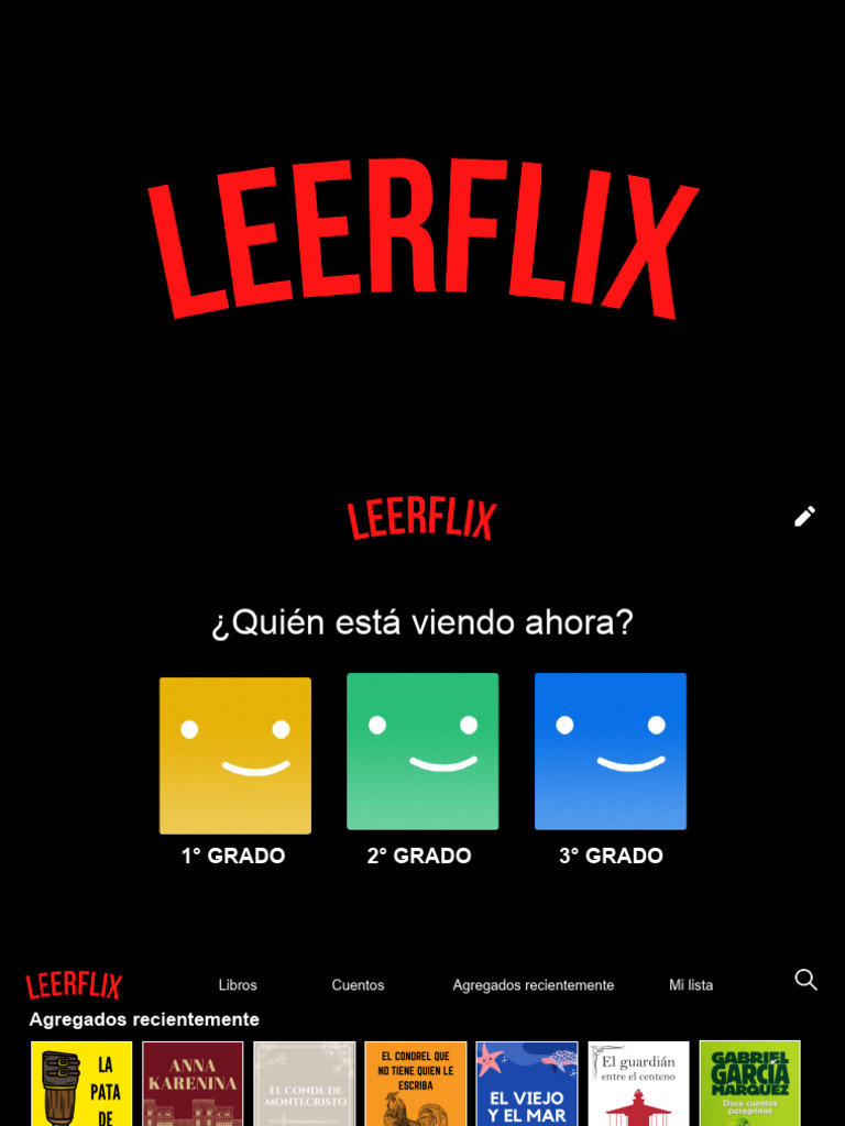 Guía de uso de Leerflix para educación | PDF