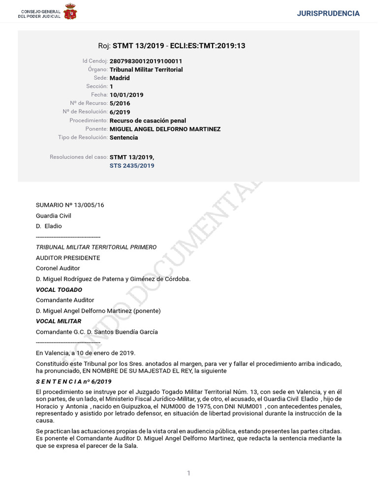 STMT 13 2019 | PDF | Derecho