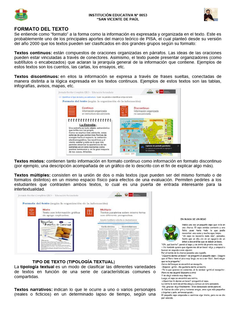 S3 ANEXO 2 TIPOLOGÍA Y FORMATO TEXTUAL | PDF