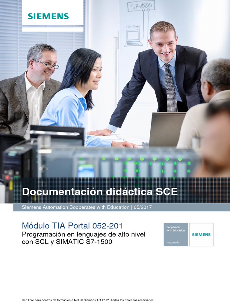 Sce - Es - 052-201 SCL - S7-1500 - R1703 | PDF | Negocios