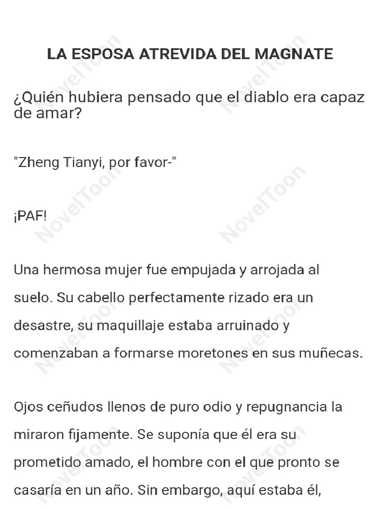 La Esposa Atrevida Del Magnate | PDF